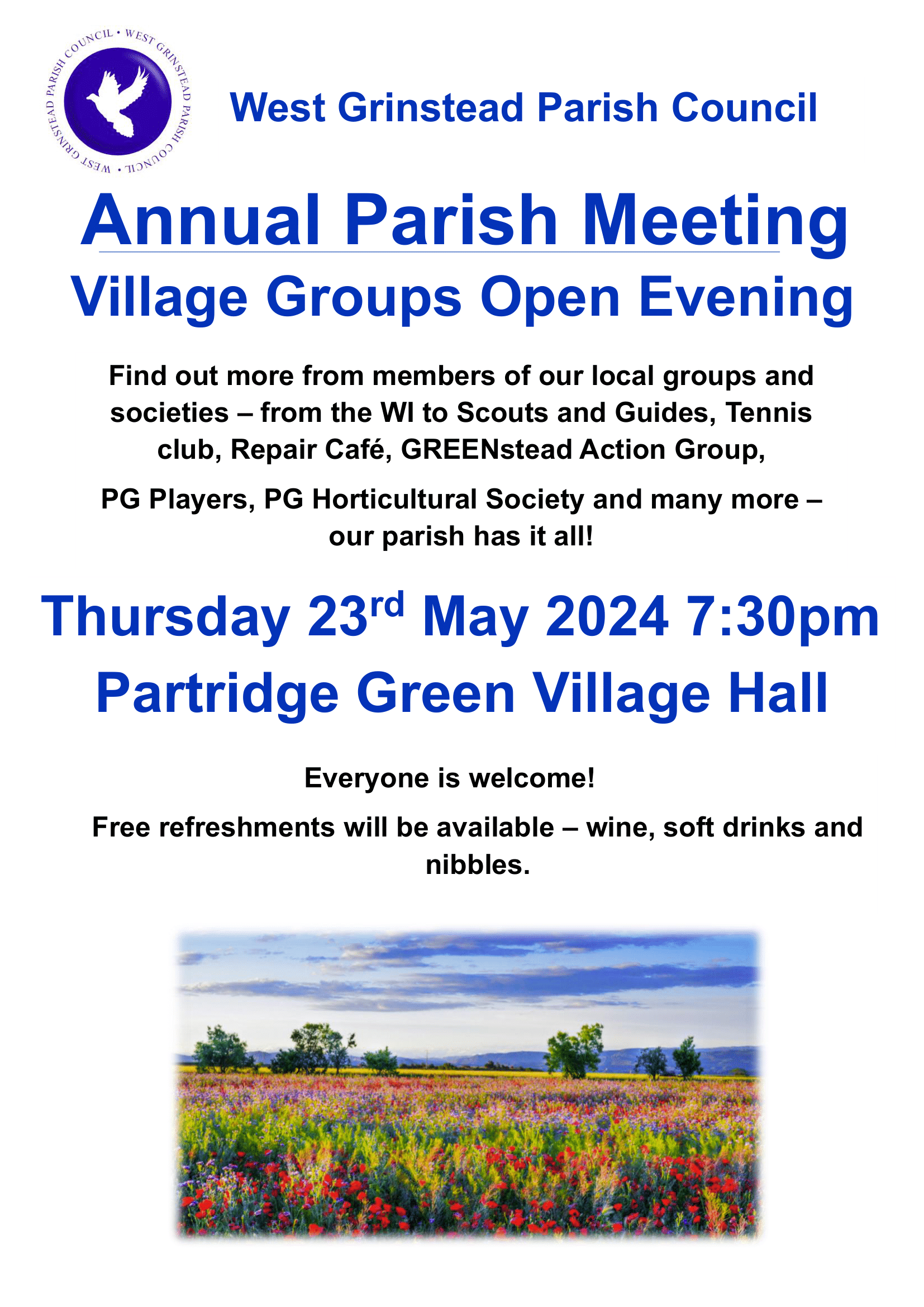 Annual Parish Meeting 2024 - West Grinstead Parish Council